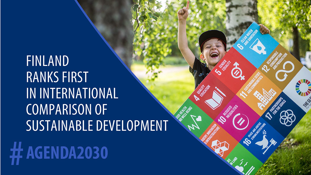 Finland ranks first in international sustainable development comparison ...